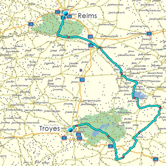 Troyes-reims | Twintour